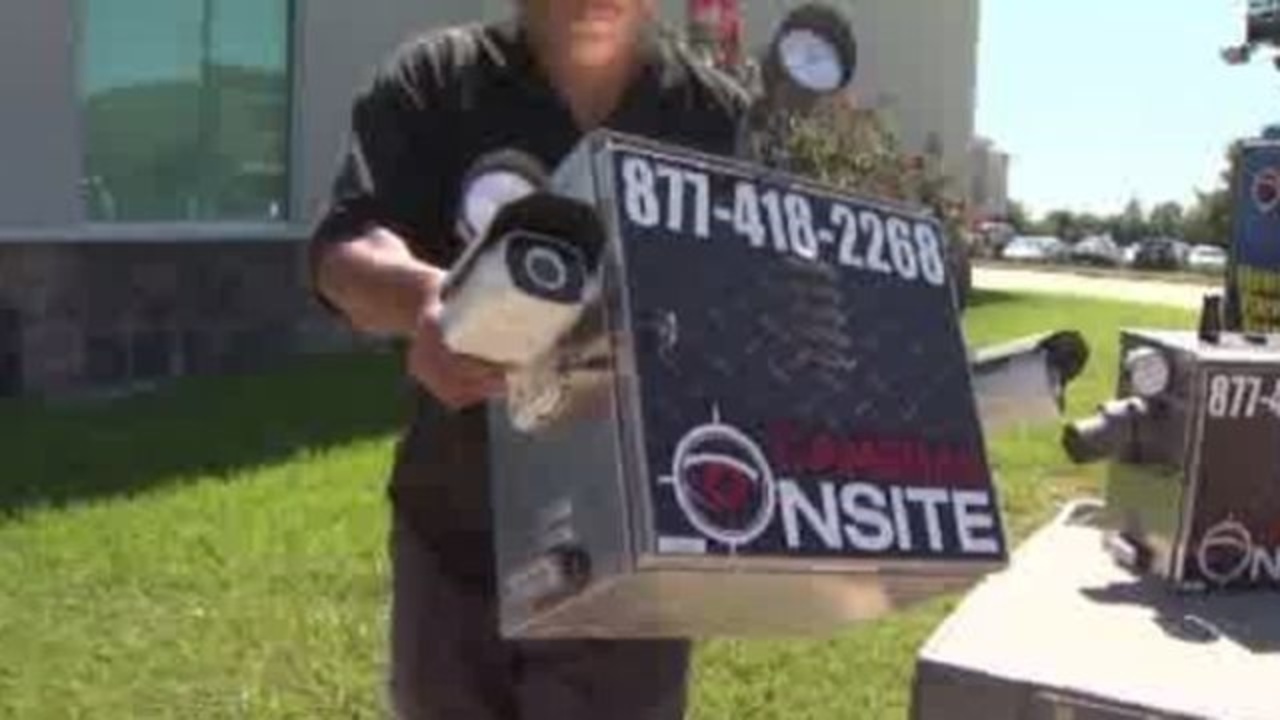 Security cameras catching Houston construction site thieves