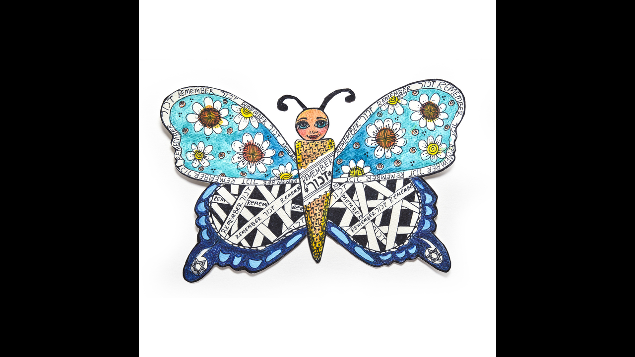 The Butterfly Project On Display At Galleria Holocaust Museum the-butterfly-project-on-display-at-galleria-holocaust-museum