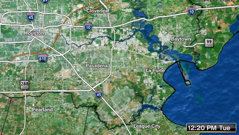 Weather Map Of Houston Tx - United States Map